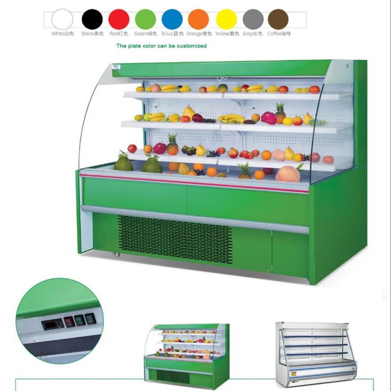 Supermarket Vegetable Fruit open air cooler Chiller - China Vegetable ...