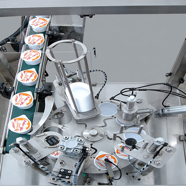 Rotary Ice Cream Cup Filling Sealing Machine - China commercial ice ...